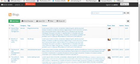 responsive blog site in php with source code source code and projects
