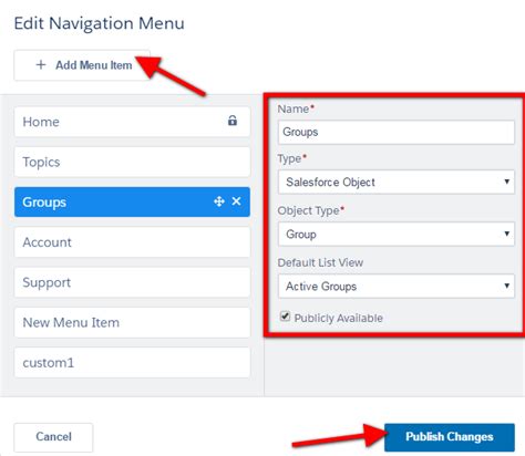 salesforce self service groups and salesforce objects mst solutions
