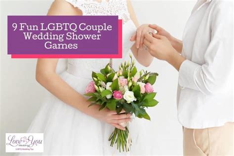 9 Same Sex Couples Wedding Shower Games Free Printable