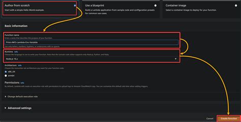 getting started with aws lambda environment variables