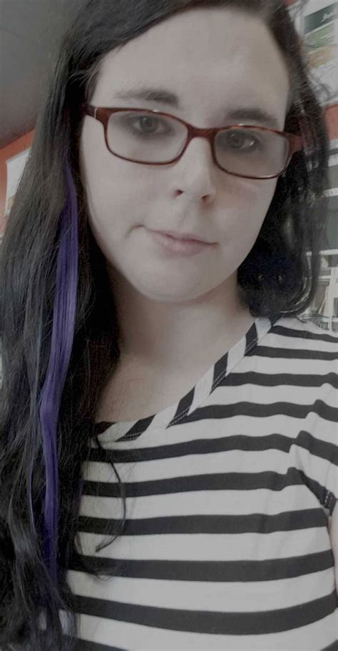Purple Extentions Trans Girl Cutie