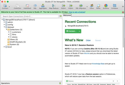 how to migrate the sakila database from mongodb to