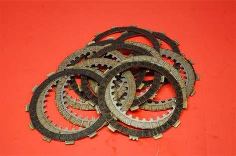 1990 Yamaha Yz250 Engine Motor Side Clutch Plates Friction Drive 22u