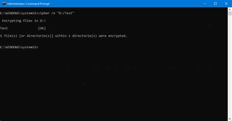 how to encrypt files with efs encryption on windows 11 10