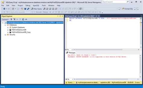 azure sql database backup and restore overview