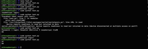 python raspberry pi serial sim868 login incorrect stack overflow