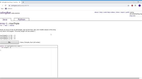array 1 maxtriple java tutorial youtube