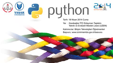İnternet haftasi python programlama eğitimi 18 nisan 2014 yaşar