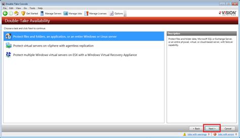 how to set up a failover disaster recovery between two