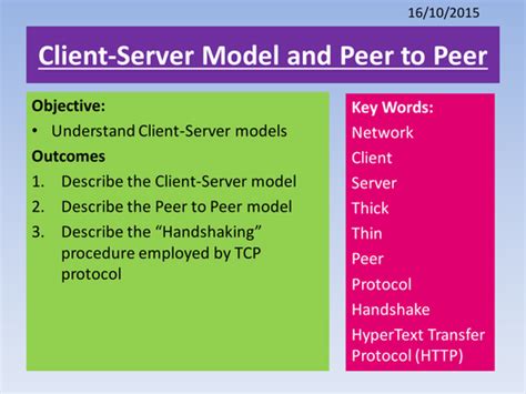 client server model and tcp protocols by spu06th teaching