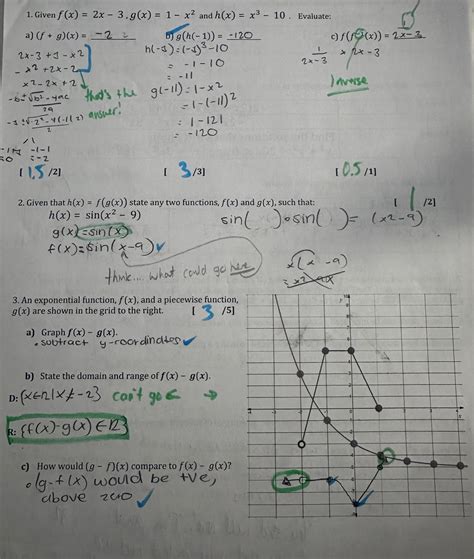 Solved Given F X 2x 3 G X 1 X2 ﻿and H X X3 10