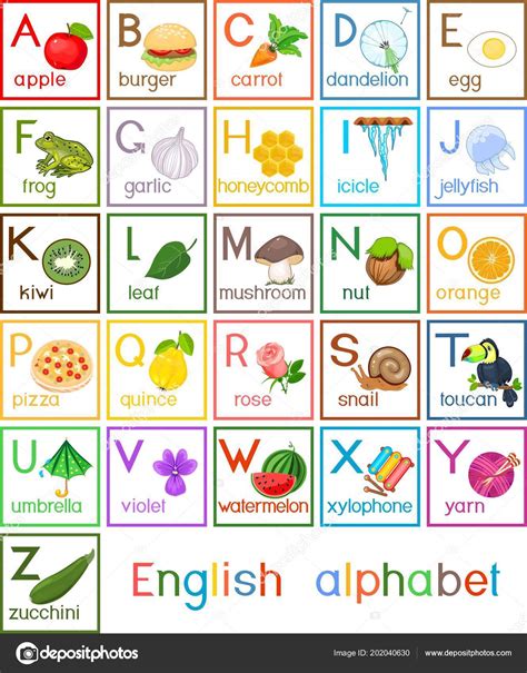 35 Abecedario En Ingles Para Imprimir Y Colorear Pict