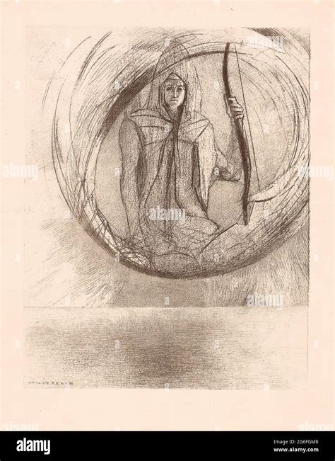 Odilon Redon Y Más Allá El Idol Astral La Apoteosis Placa 2 De 6