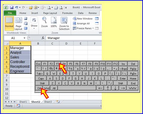 tom s tutorials for excel using a data validation list from a named