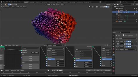 blender 2 92 geometry nodes mograph proximity weight modifier youtube