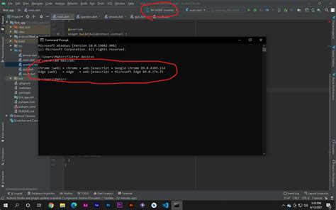 when i run flutter devices i don t see my device even if it is