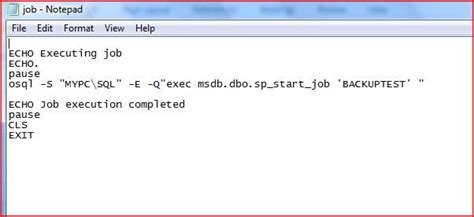 different ways to execute a sql agent job