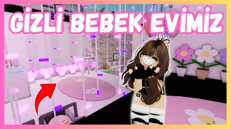 Yer Altindakİ Gİzlİ Bebek Evİ🏡ayŞem Ece Ari💥arigİller🐝roblox Brookhaven