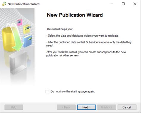sql server transaction replication for tables without a