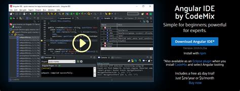 top 8 best angular ide and code editors to use angular development