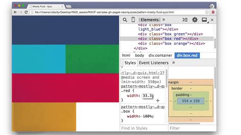 combining fluid layouts solution responsive web design fundamentals