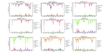 bootscan analyses of nflg sequences of viruses from the identified
