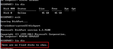 format disk windows diskpart