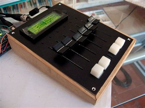 midi fader controller with arduino arduino