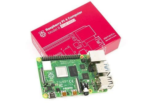برد رزبری پای Raspberry Pi 4 مدل B تولید انگلستان با رم 4gb