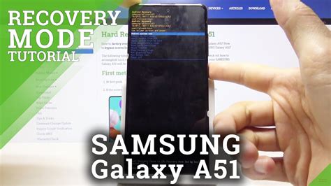 How To Activate Recovery Mode In Samsung Galaxy A51 Hidden Android