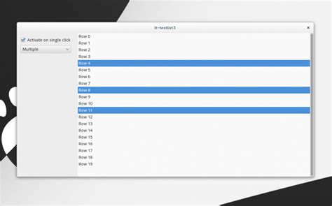 python how do i make a gtk 2 list with multiple selection stack