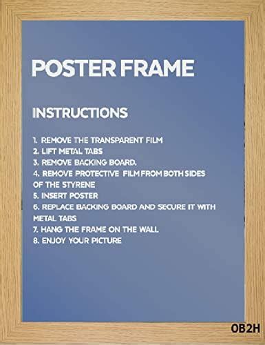 Oak Wood Effect A1 A2 A3 A4 A5 Poster Picture Frames Oak A3 420 X