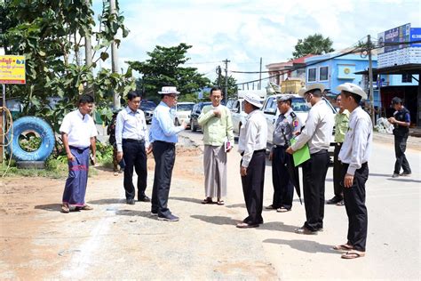 ကရင်ပြည်နယ်ဝန်ကြီးချုပ်ဦးစောမြင့်ဦး ဘားအံမြို့နယ်ဒေသဖွံ့ဖြိုးရေးလုပ်ငန