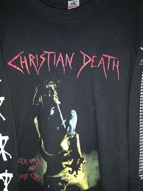 Vintage 1994 Christian Death Band Sex Drugs Jesus Chr… Gem
