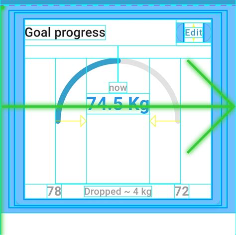 how to remove unnecessary padding space below the progress indicator in