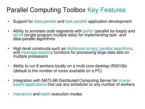 ppt parallel computing with matlab powerpoint presentation free