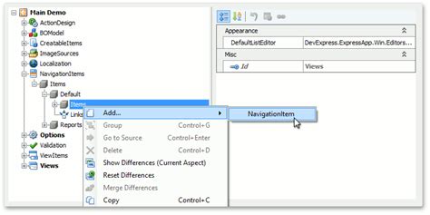 how to show a custom data bound control in an xaf view winforms