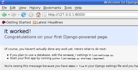 introduction to django