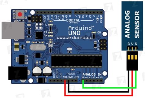 conexión de sensores analógicos a arduino lectura de sensores