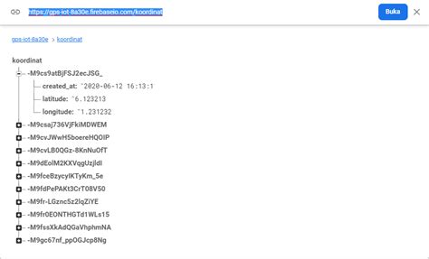 can we push data into firebase real time database using url query