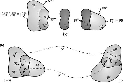 Schematic Representation Of A Continuum Body 0 That Is Separated Into