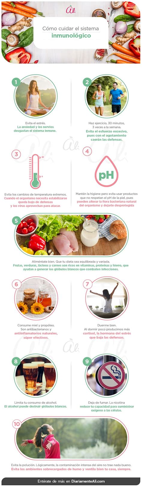 Cómo Cuidar El Sistema Inmunológico Mibbmemima ️