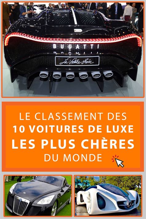 Le Classement Des 10 Voitures De Luxe Les Plus Chères Du Monde