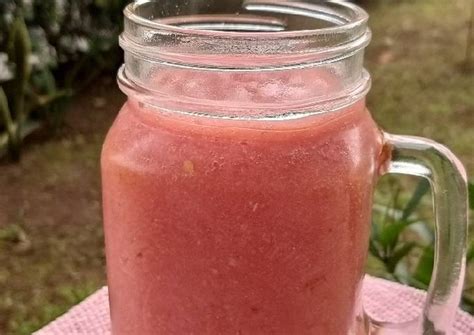 Resep Jus Jambu Biji Merah Lemon Oleh Roro Woelan Cookpad