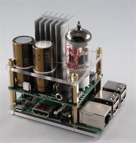 raspberry pi goes hi fi with audio valve amp
