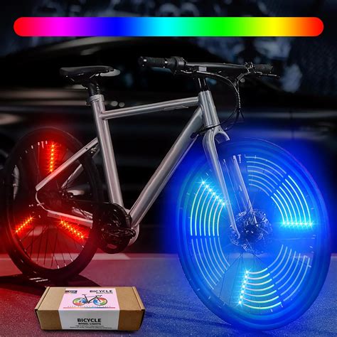 Led Bike Wheel Lights Bike Spoke Lights With Batteries
