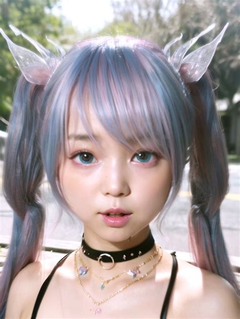 ウイッグが似合って良かったね♪ Chichi Pui（ちちぷい）aiグラビア・aiフォト専用の投稿＆生成サイト