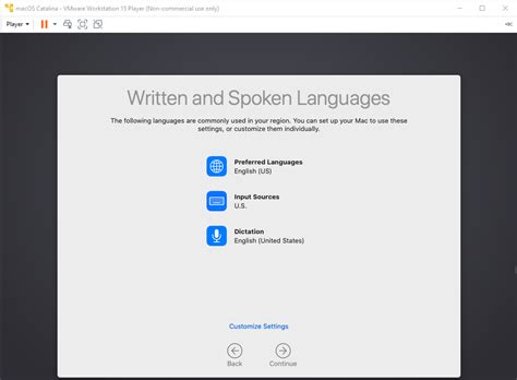 how to install macos catalina on windows using vmware
