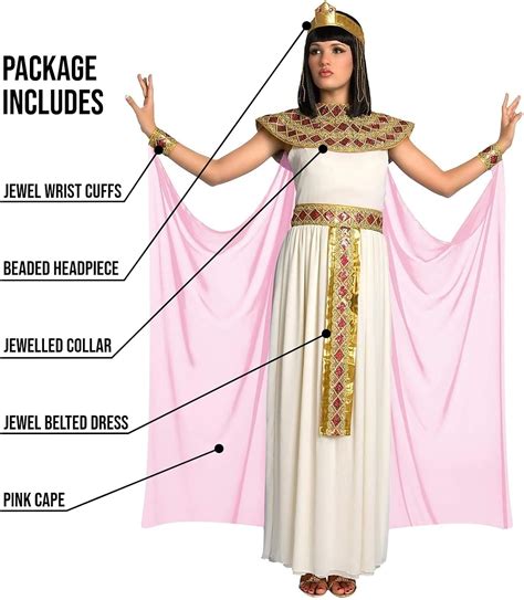 Buy Morph Adult Cleopatra Costume For Women Egyptian Princess Egypt