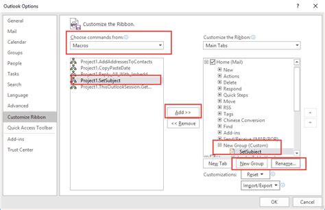 outlook vba use a text file to populate a listbox